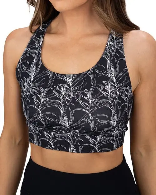 BLACK CLOVER Tykee Reversible Sports Bra - Black