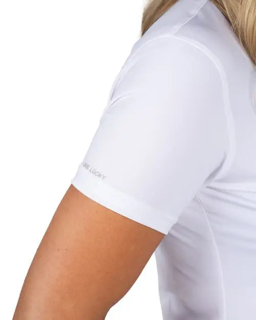 BLACK CLOVER Mina Polo - White