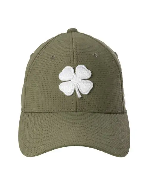 BLACK CLOVER Iron X Fitted Cap - Olive