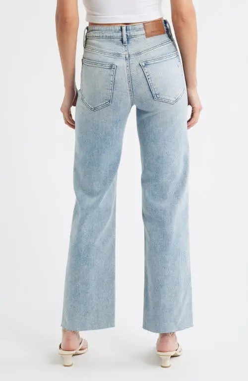 HIDDEN JEANS Raw Hem Straight Leg Jeans