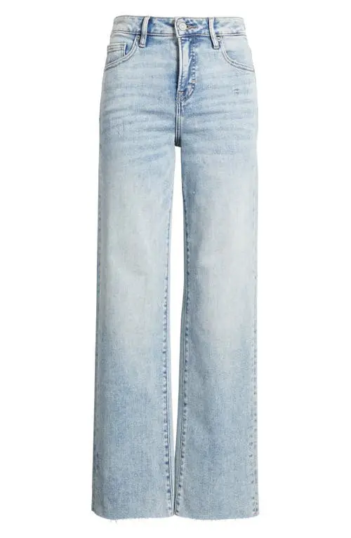 HIDDEN JEANS Raw Hem Straight Leg Jeans