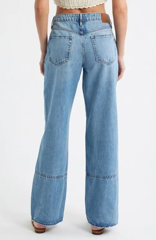 HIDDEN JEANS Seamed Wide Leg Dad Jeans