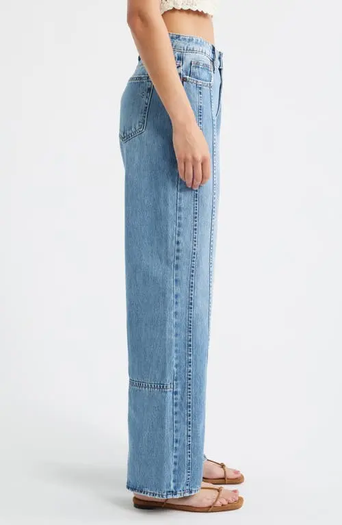 HIDDEN JEANS Seamed Wide Leg Dad Jeans