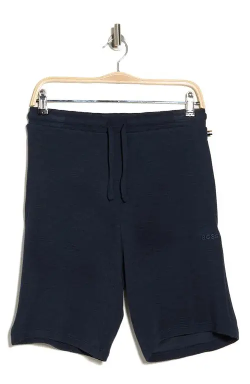 BOSS Ribbed Knit Pajama Shorts