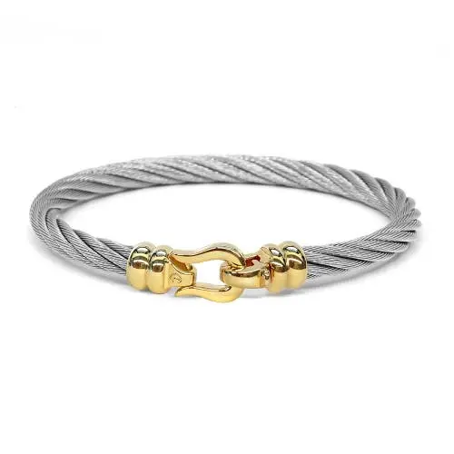 CHARRIOL Ibiza Bangle - Steel/gold