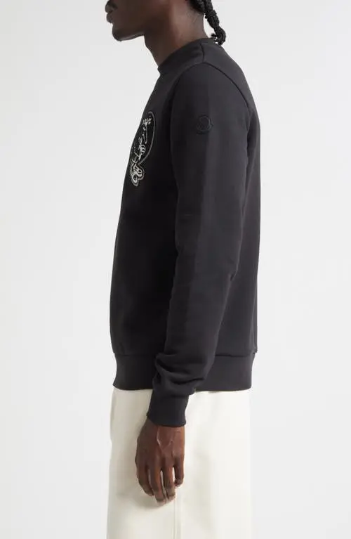 Moncler Monduck Mascot Patch Sweatshirt