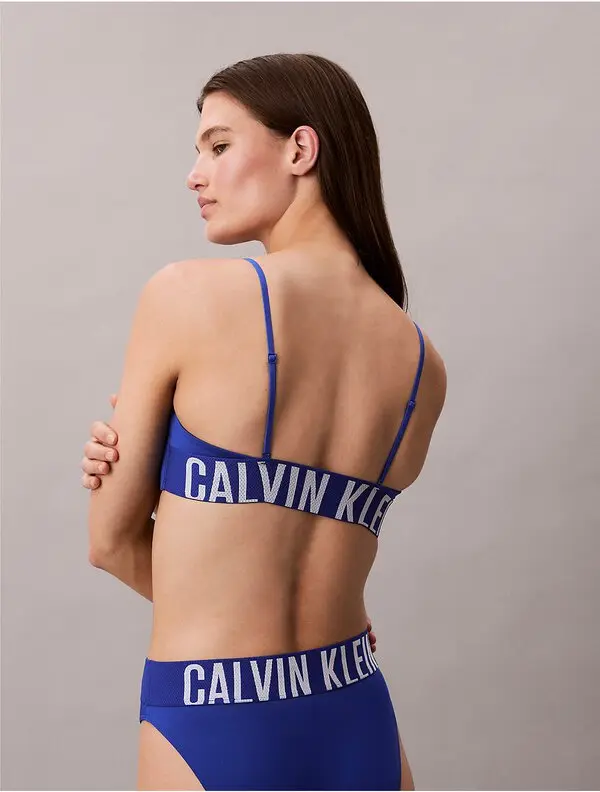 Calvin Klein Intense Power Lightly Lined Bralette - Royalty