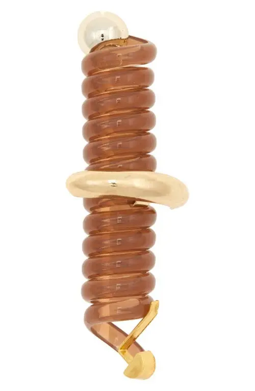 L. Erickson Kai Coil Ponytail Holder - Brown