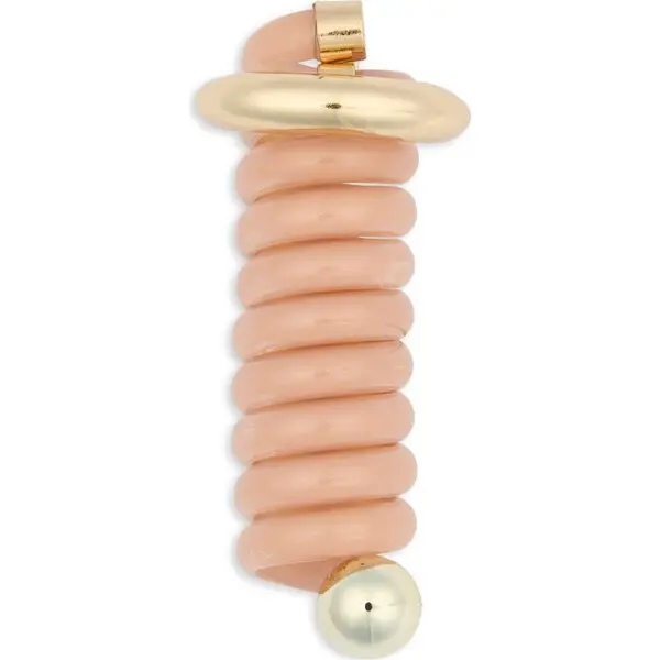 L. Erickson Kai Coil Ponytail Holder - Pink
