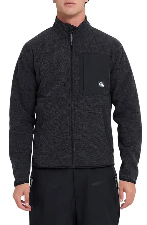 Quiksilver Front Zip Jacket - Black