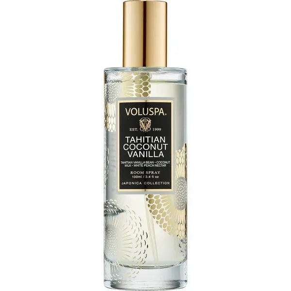 Voluspa Tahitian Coconut Vanilla Room Spray - White