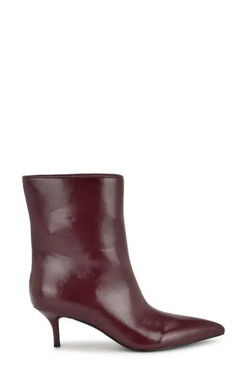 Nine West Charma Bootie - Dark Red