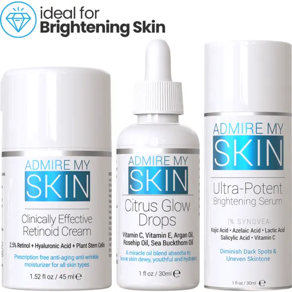 ADMIRE MY SKIN Skin Brightening Products For Dark & Uneven Skin Tone3 Product - None
