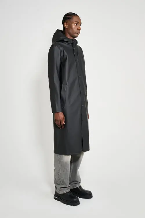 Stutterheim Stockholm Long Hooded Raincoat