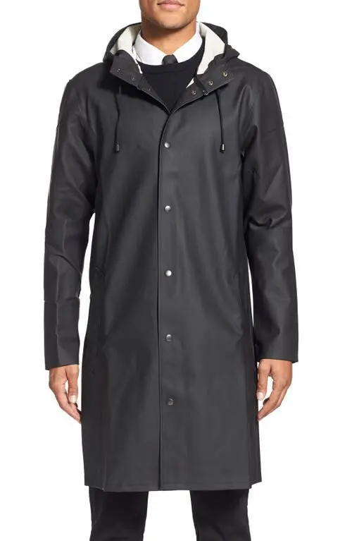 Stutterheim Stockholm Long Hooded Raincoat