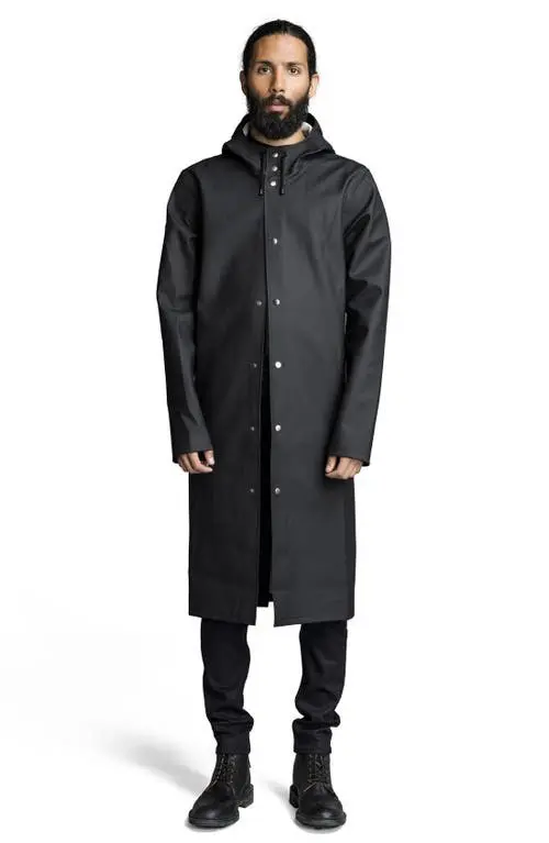 Stutterheim Stockholm Long Hooded Raincoat