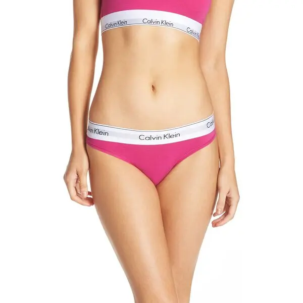 Calvin Klein Modern Cotton Bikini - Striking Pink
