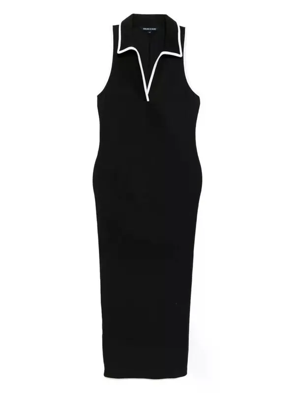 Veronica Beard Darien Polo Dress - Black