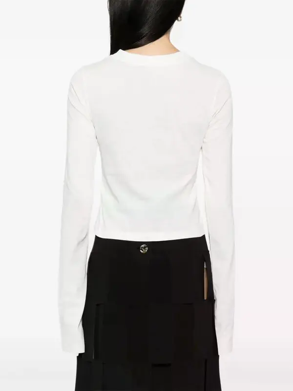 A.W.A.K.E. Mode Oyster Graphic-printed T-shirt - Neutrals