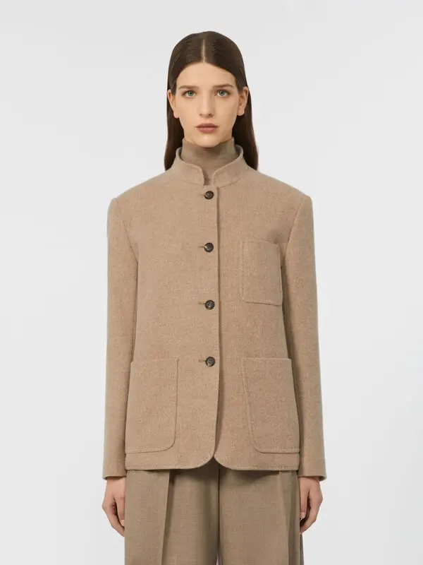 Max Mara Cashmere Jacket With Belt