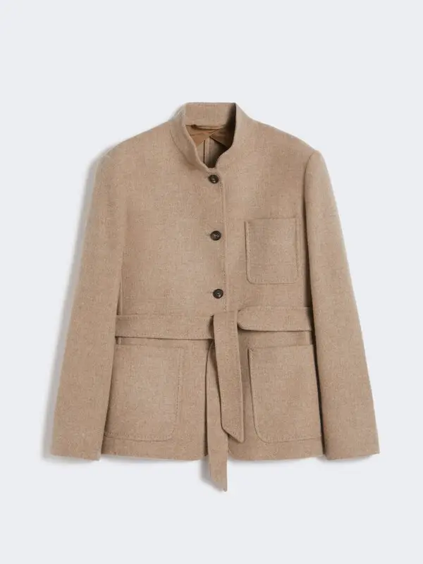 Max Mara Cashmere Jacket With Belt