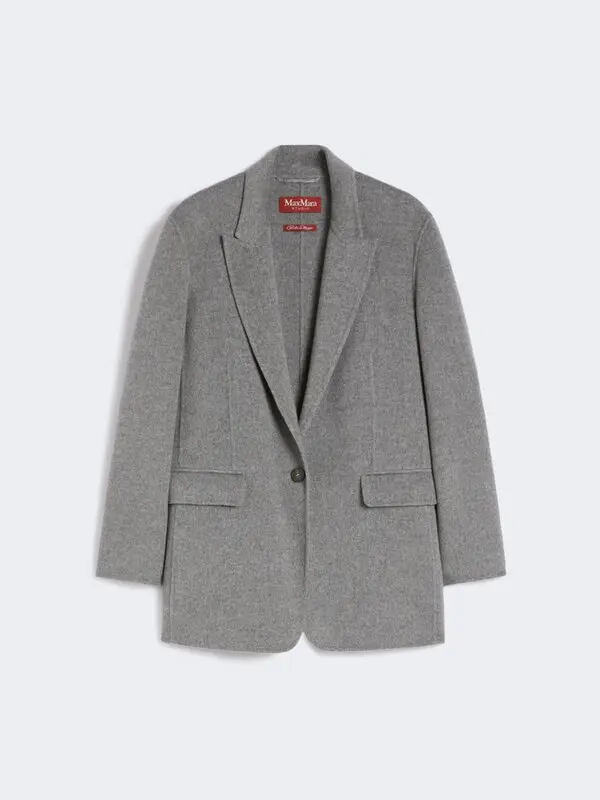 Max Mara Wool And Silk Double-cloth Blazer
