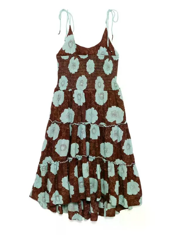 Free People Adriel Midi Dress In Floral Print