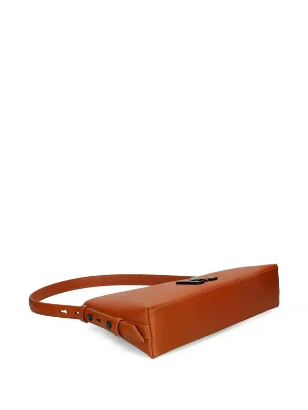 Karl Lagerfeld Leather K-logo Satchel - Orange