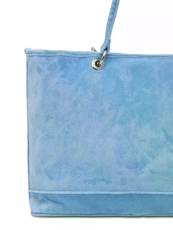 Juicy Couture Logo-studded Velour Tote