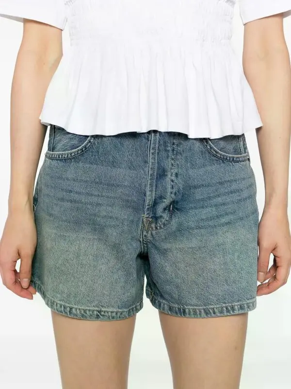 Free People Now Or Never Denim Shorts