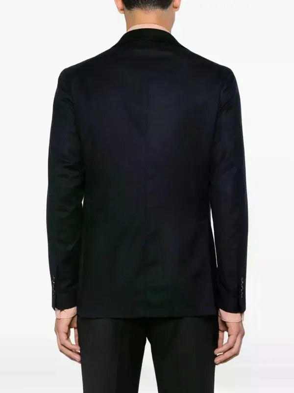 Tagliatore Two-button Wool Blazer - Blue