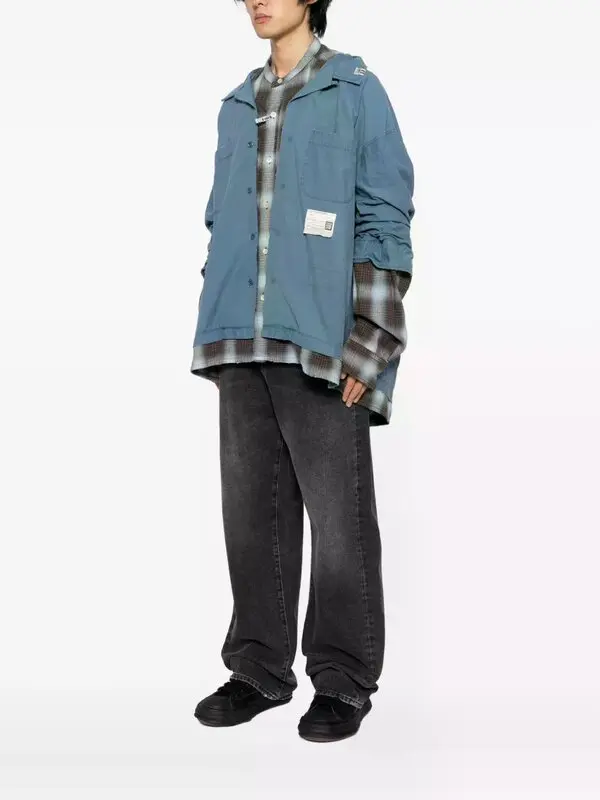 Mihara Yasuhiro Layered Long Sleeve Shirt