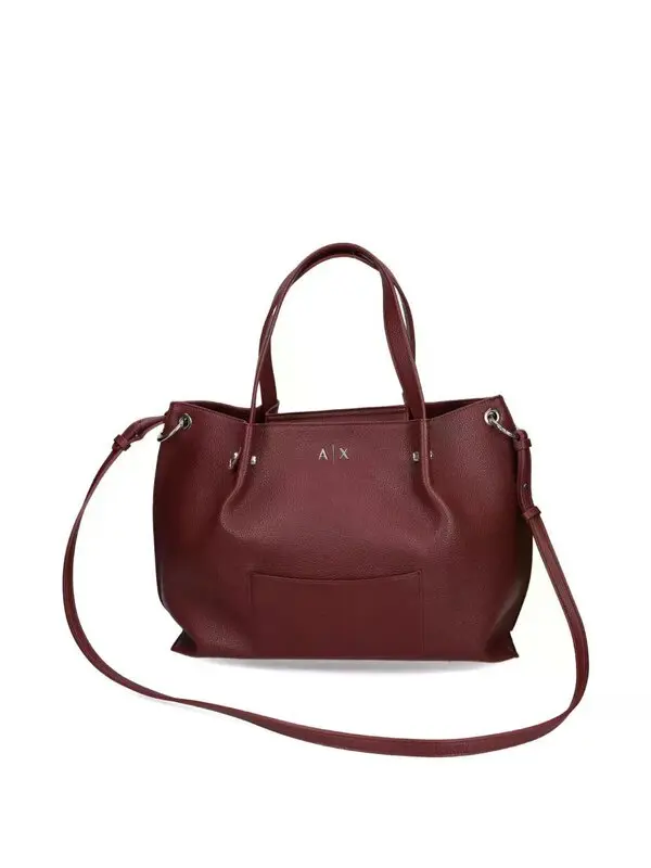 Armani Exchange Ring-detail Tote Bag