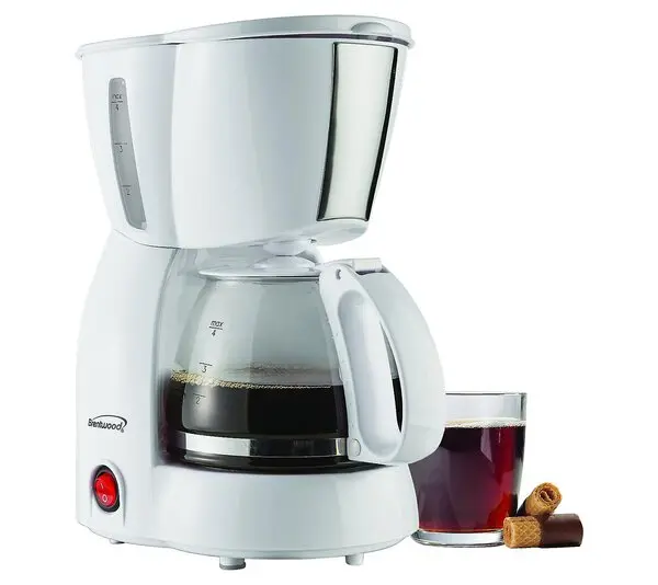 BRENTWOOD 4-cup Coffee Maker