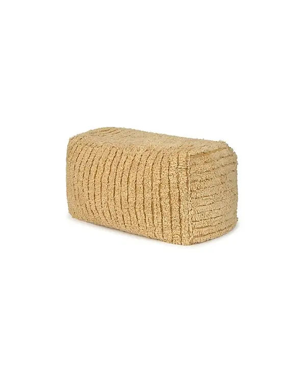 LORENA CANALS Haystack Pouf Cushion - Light Honey