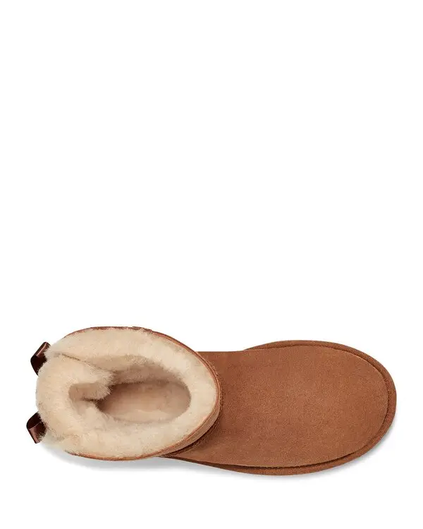 UGG Mini Bailey Bow Ii Boots - Chestnut