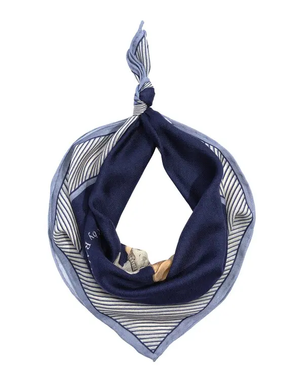 Polo Ralph Lauren Fall Bear Wool & Silk Bandana