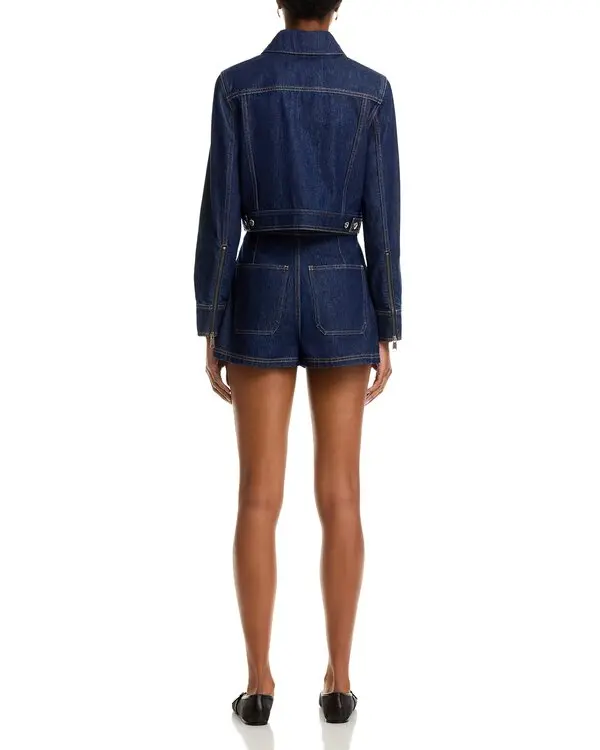 Veronica Beard Patty Denim Jacket - Indigo Rinse
