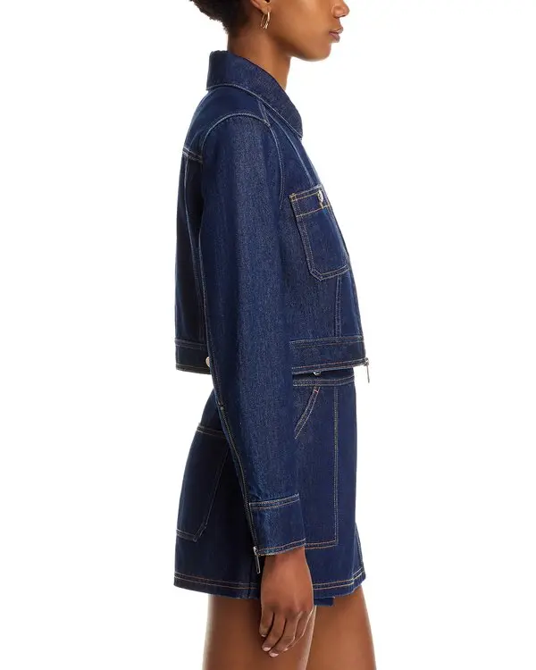 Veronica Beard Patty Denim Jacket - Indigo Rinse