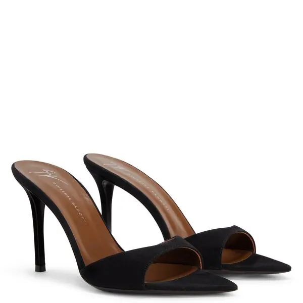 GIUSEPPE ZANOTTI Intriigo 90 Mule Sandals - Black