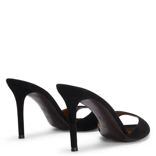 GIUSEPPE ZANOTTI Intriigo 90 Mule Sandals - Black