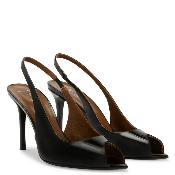 GIUSEPPE ZANOTTI Intriigo Open Toe 90 - Black