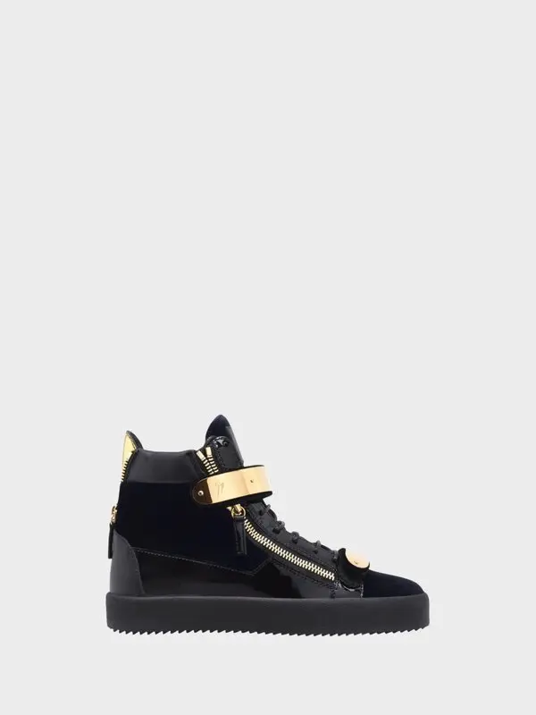 GIUSEPPE ZANOTTI Coby High-top Sneakers - Blue