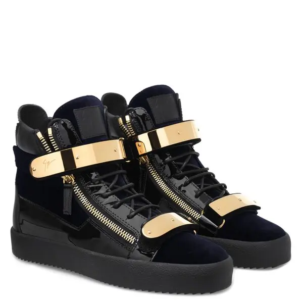 GIUSEPPE ZANOTTI Coby High-top Sneakers - Blue