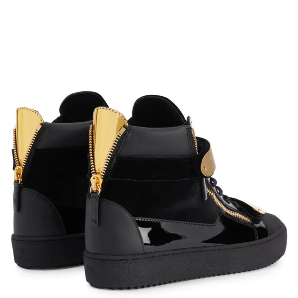 GIUSEPPE ZANOTTI Coby High-top Sneakers - Black