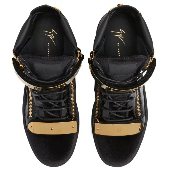 GIUSEPPE ZANOTTI Coby High-top Sneakers - Black