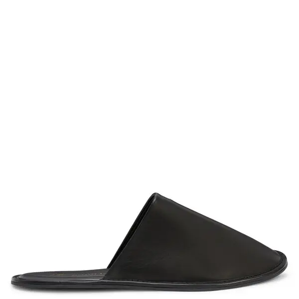 GIUSEPPE ZANOTTI Clermond Leather Sleepers - Black