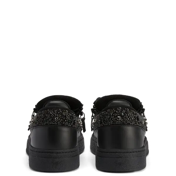 GIUSEPPE ZANOTTI Suede Sneakers - Black