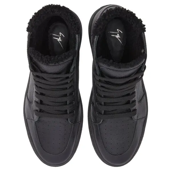 GIUSEPPE ZANOTTI High-top Sneakers - Black