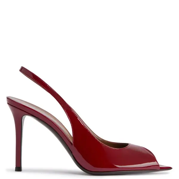 GIUSEPPE ZANOTTI Intriigo Open Toe 90 - Bordeaux